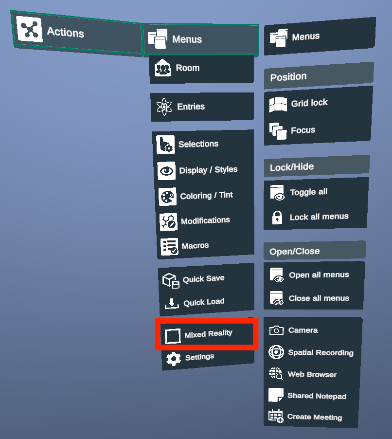 Action Menu | Docs Action Menu | Docs